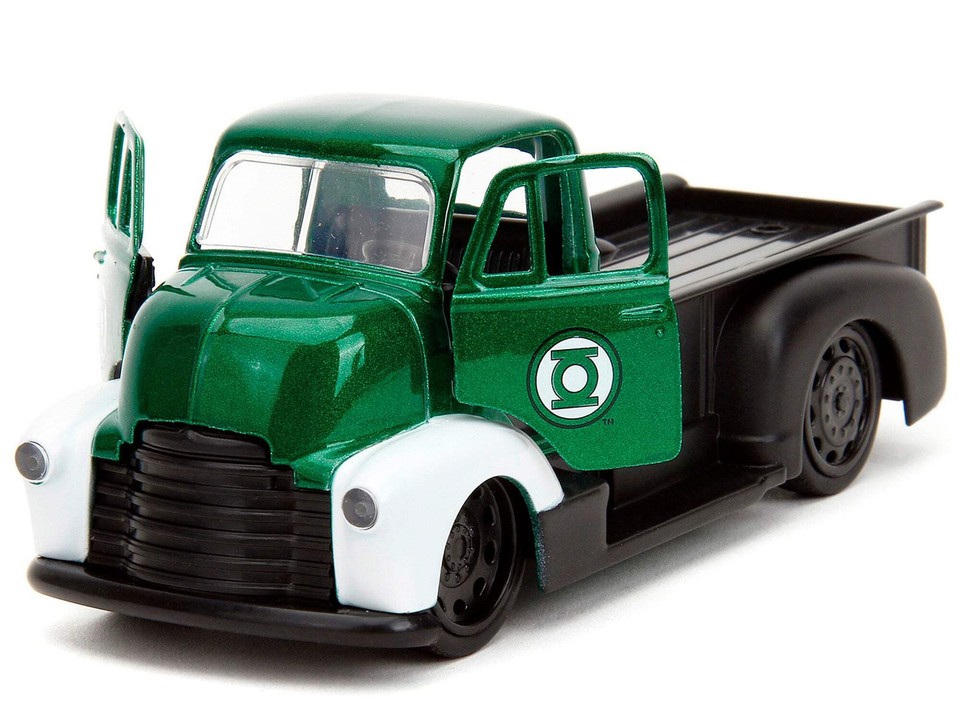 1952 Chevrolet COE Pickup Truck Green Metallic and Black and Green ...