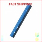 Victor Easy Read Stainless Steel Ruler, Standard/Metric, 12" Long, Blue ...
