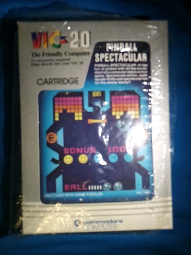 1981 Vintage Commodore Vic-20 PINBALL SPECTACULAR Vic1920 Game ...