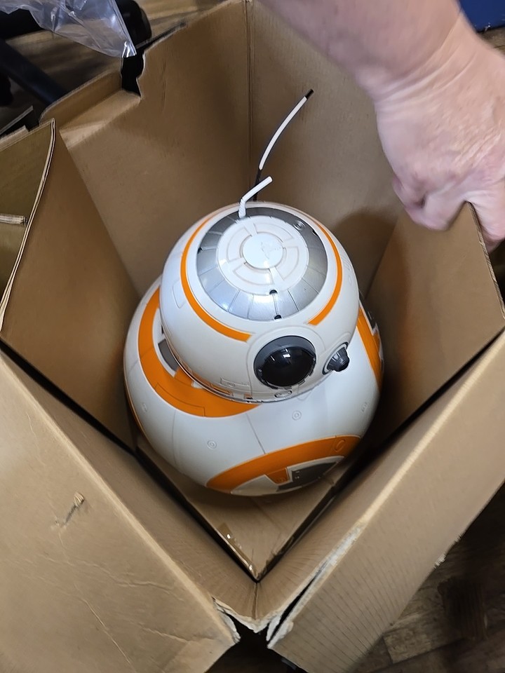 Star Wars BB-8 Interactive Hero Droid with Manual Charger Complete Life ...