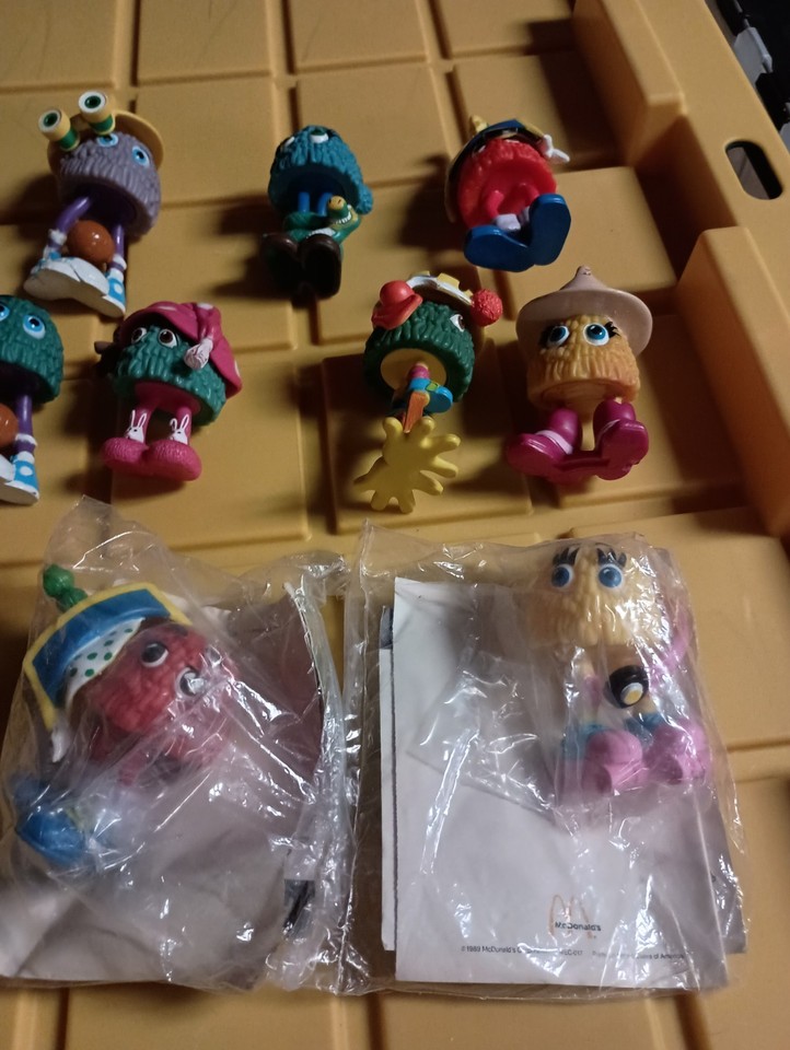 McDonalds Happy Meal Funny Fry Guy Friends Lot Vintage | eBay