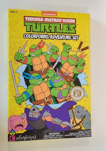 NEW Retro Teenage Mutant Ninja Turtles Color forms Adventure Set 31 ...