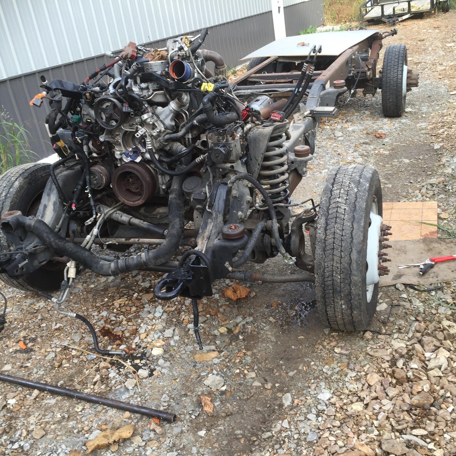 2000-2004 Ford F450 F550 RWD Super-Duty Transmission w/Power Take Off ...