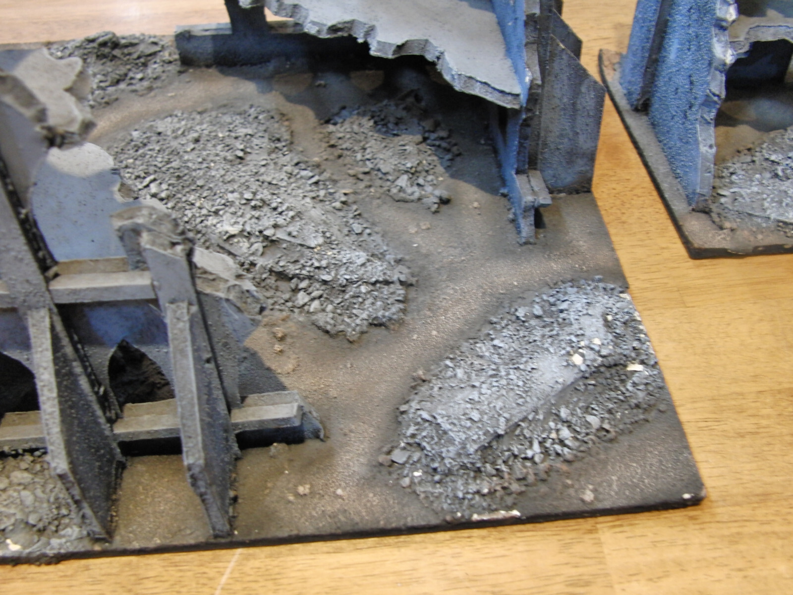 PAINTED Warhammer Terrain Scenery Lot older vintage buildings 40k large ...