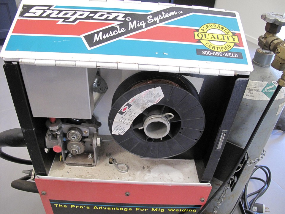 Snap On MM 140SL Welder Muscle Mig With aluminum spool gun | eBay