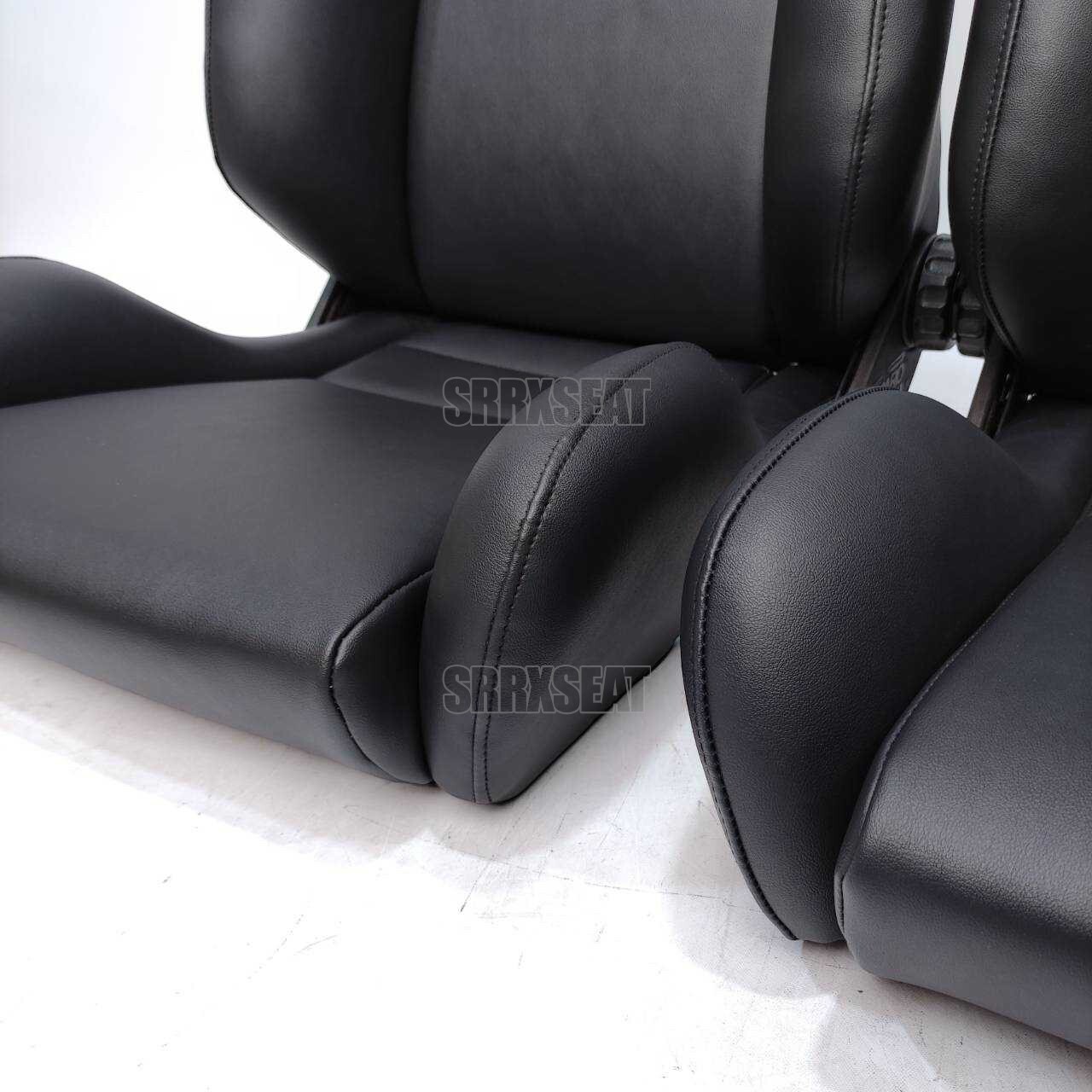 Authentic Recaro LSB Fully Black Retro Seat Trim | Right | Full Set ...
