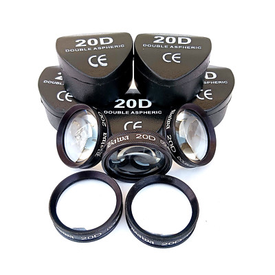 20D Lens Ultra Slim Set Of 5 Black Combo Ophthalmology Fundus ...