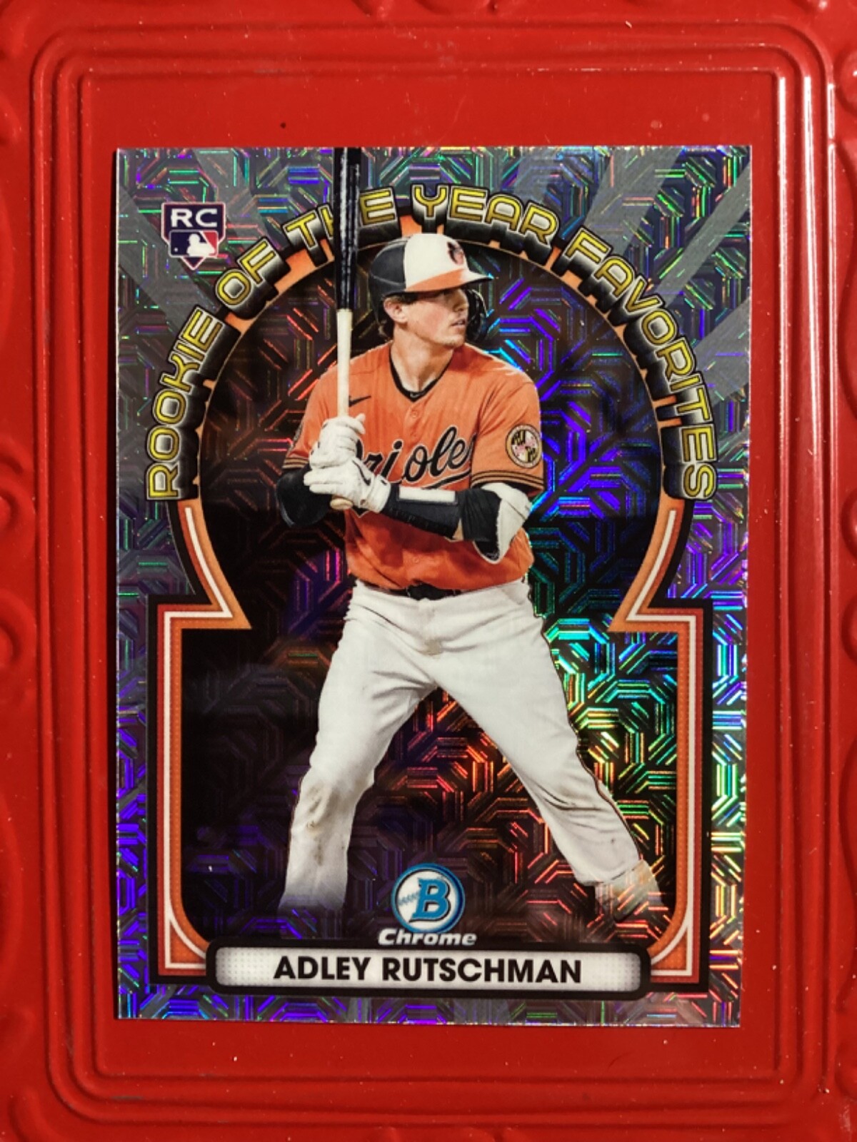 ADLEY RUTSCHMAN 2023 Bowman Chrome #ROYF-4 Mega Box ROY Favorites RC ...