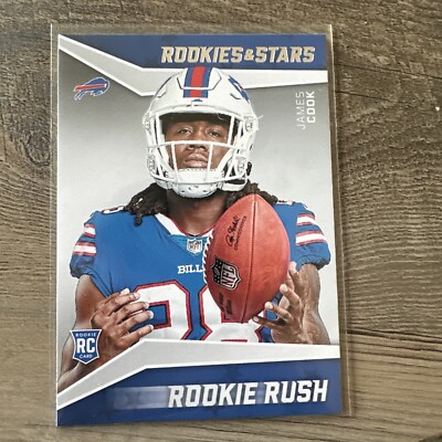 2022 Panini Rookies & Stars - Rookie Rush #RR-14 James Cook (RC) | eBay