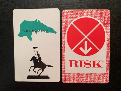 RISK 1968 VENEZUELA TERRITORY Card GAME REPLACEMENT Parker Brothers | eBay