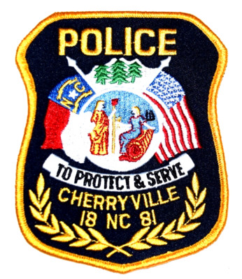 CHERRYVILLE – POLICE – NORTH CAROLINA NC Sheriff Police Patch STATE ...