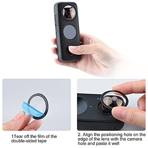 Action Camera Lens Guards for Insta360 One X2 High Tansmittance Camera ...