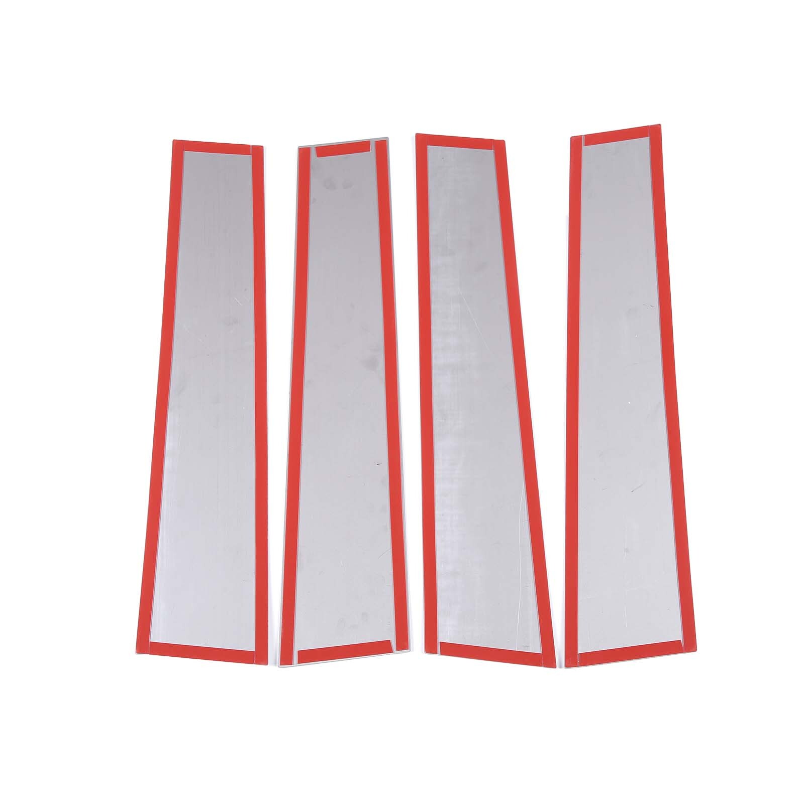 4pcs Stainless Exterior Window B-pillar trim Cover Fit For RIVIAN R1T ...