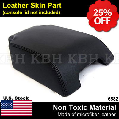 Fits 2006-2016 Land Rover LR3 LR4 Center Console Lid Armrest Leather ...