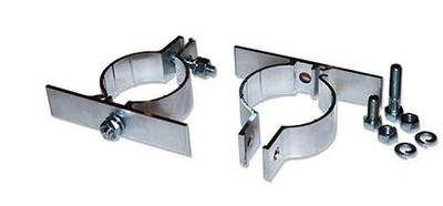Aluminum Sign Mounting Brackets for 2-3/8" Round Poles Street Sign ...