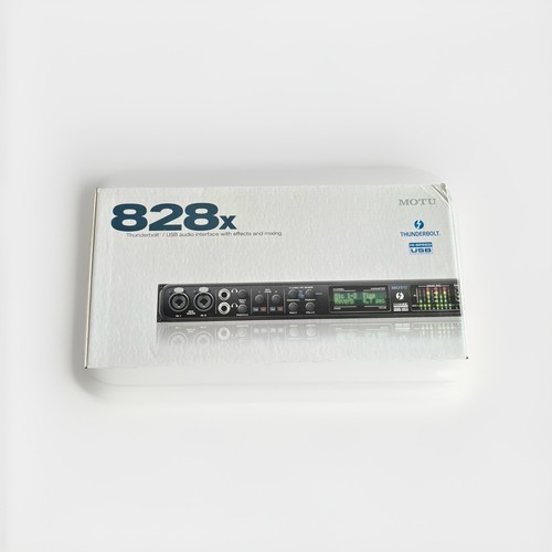 Motu 828x Digital Recording Interface USB/Thunderbolt with box | eBay
