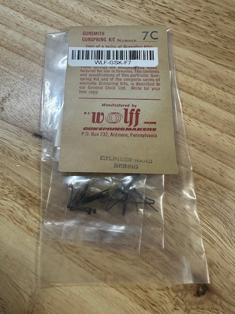 Wolff Gunsmith Spring Kit #7C – Cylinder Hand Spring use in H&R, IVER ...