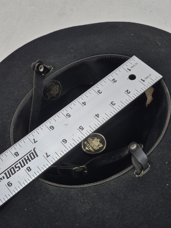 Vintage U.S. Calvary US Army Military Stetson Cowboy Hat Acorn Braid ...