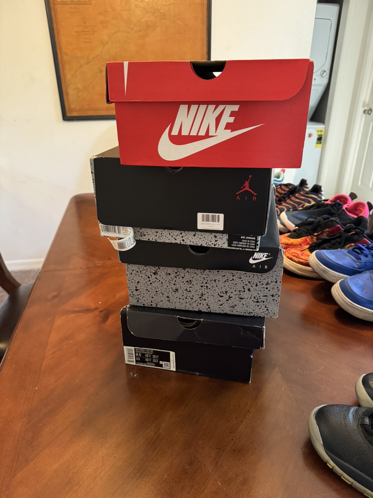 Nike Air Jordan/dunk/air Forces Empty Sneaker Boxes L… - Gem
