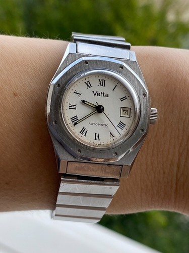 Vintage Vetta Automatic Watch Lady 28mm Swiss Made | eBay