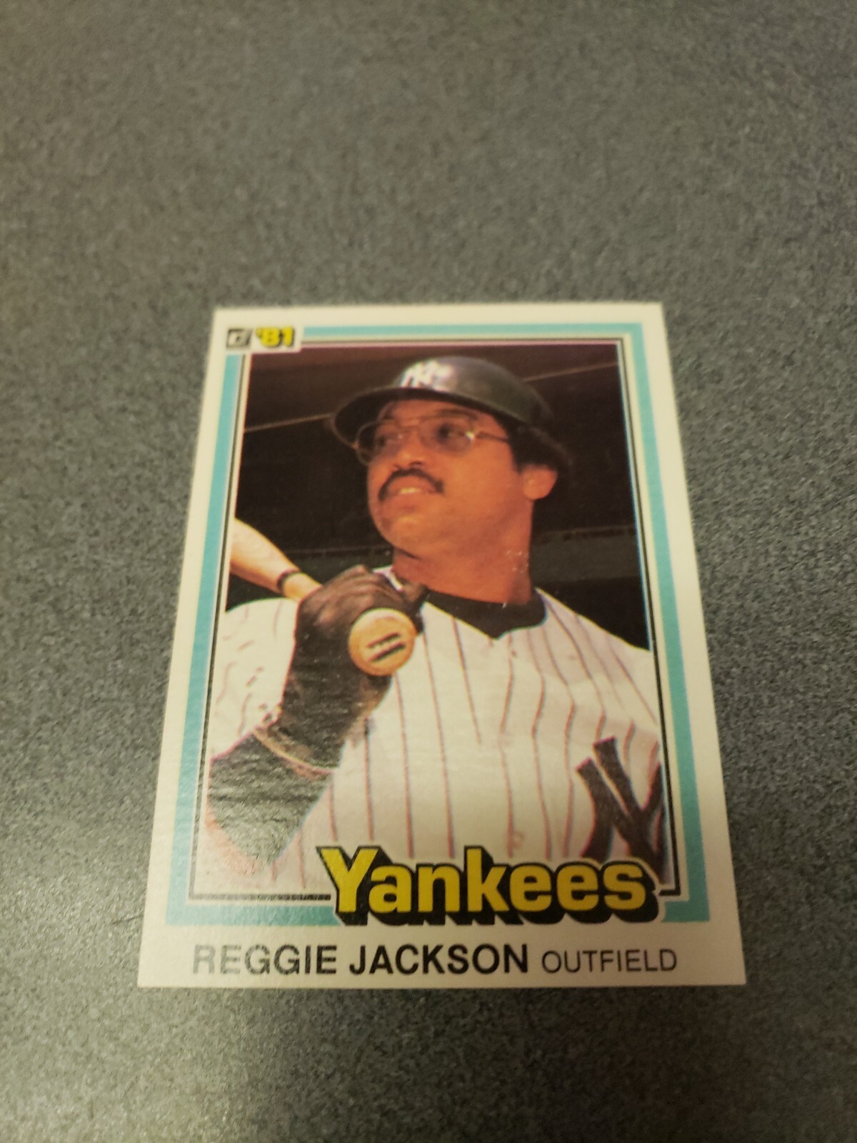 1981 Donruss Reggie Jackson Baseball Card#228 New York Yankees | eBay
