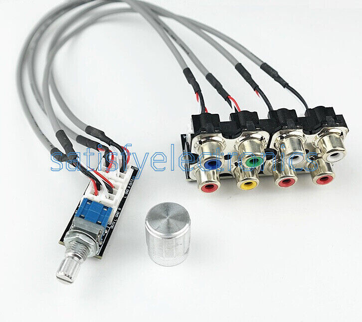 NEW Preamplifier 3-Way Stereo Audio Source Switching Board Audio Signal ...