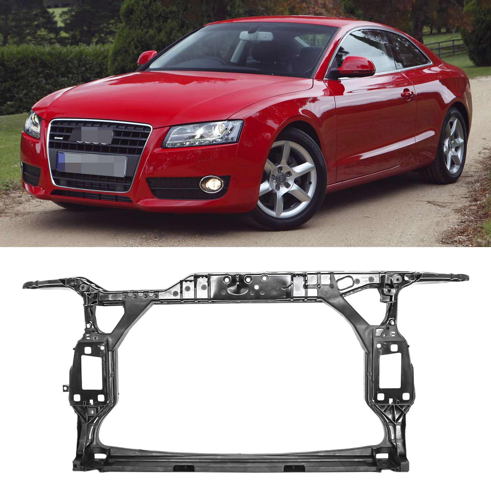 For 2008-2016 Audi A5 Quattro Coupe Radiator Support Panel 2.0L 3.2L ...