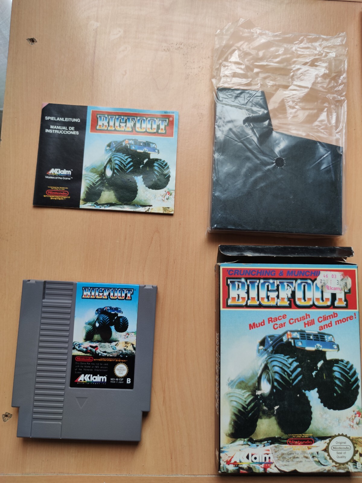 Bigfoot NES - Juegos Retro Database