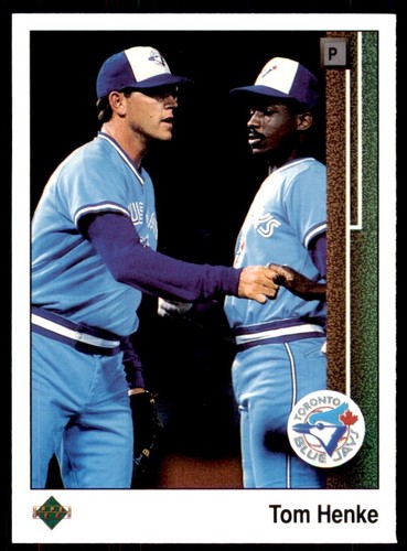 1989 Upper Deck Tom Henke Baseball Cards #264 | eBay