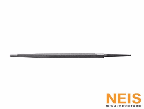 CRESCENT NICHOLSON Triangle File Steel Smooth 8" w/Free Handle ...