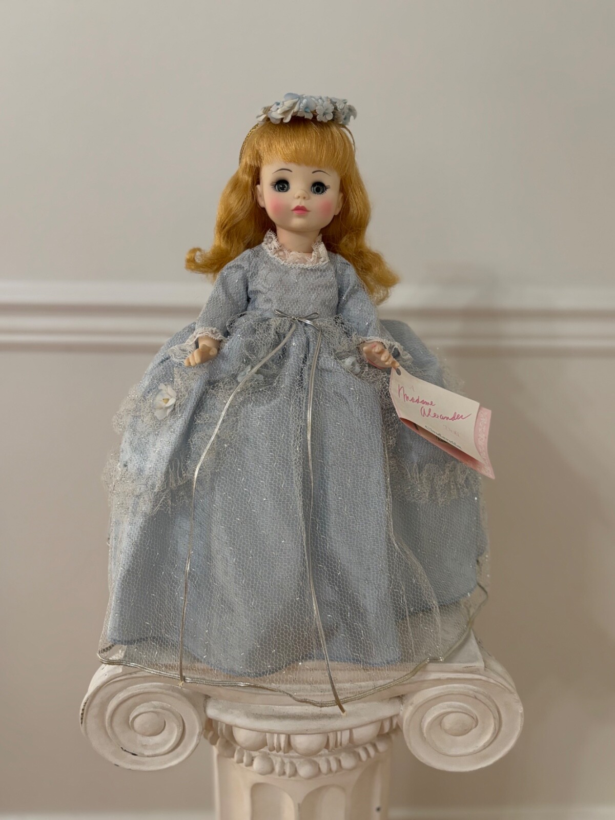 Vintage Madame Alexander 14" Cinderella Blue Gown 1548 w/orig. box ...