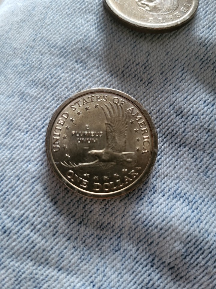 2000 Sacagawea P - Cheerios Dollar - Very Rare - Raised Feathers - Gold ...