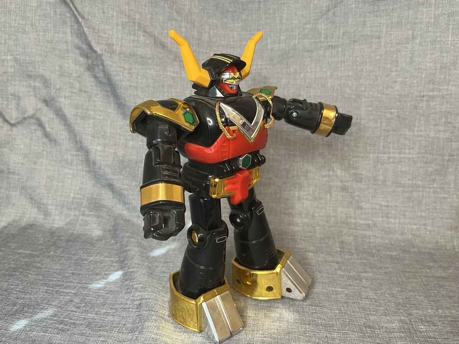 Vintage 1998 BANDAI POWER RANGERS LOST GALAXY DELUXE DEFENDER TOROZORD ...