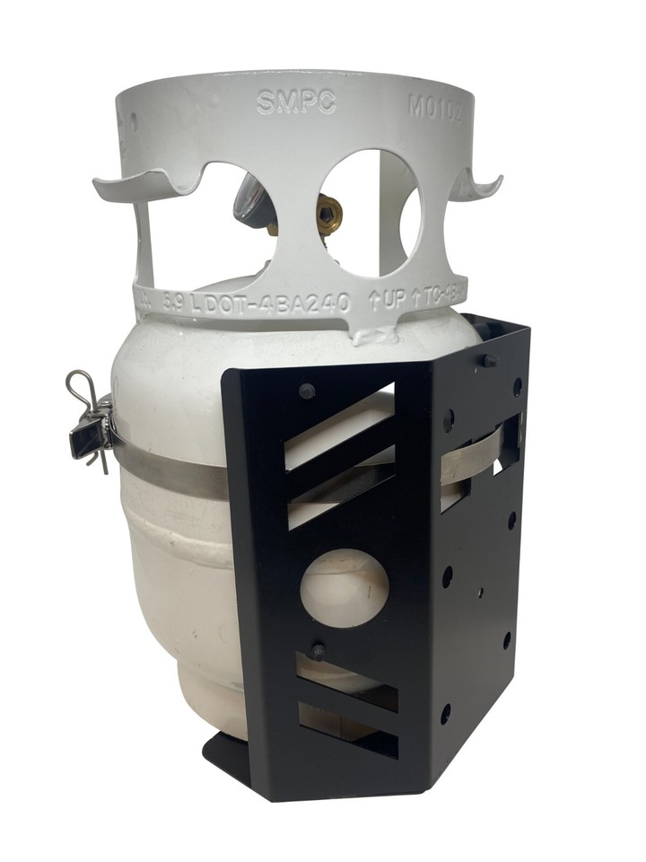 Stainless Steel Overland Marine 5 LB PROPANE TANK MOUNT BRACKET | eBay