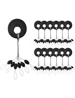 Bobber Stops Rubber Bobber Stoppers for Fishing Line 600pcs Weight ...