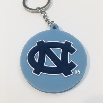 UNC Tar Heels Keychain Key Ring NWT Carolina Tarheel Stocking Stuffers ...