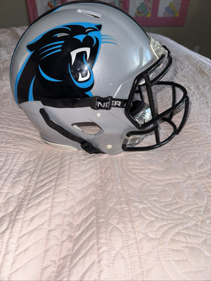 Riddell Carolina Panthers Speed NFL Authentic Football Helmet - Blue ...