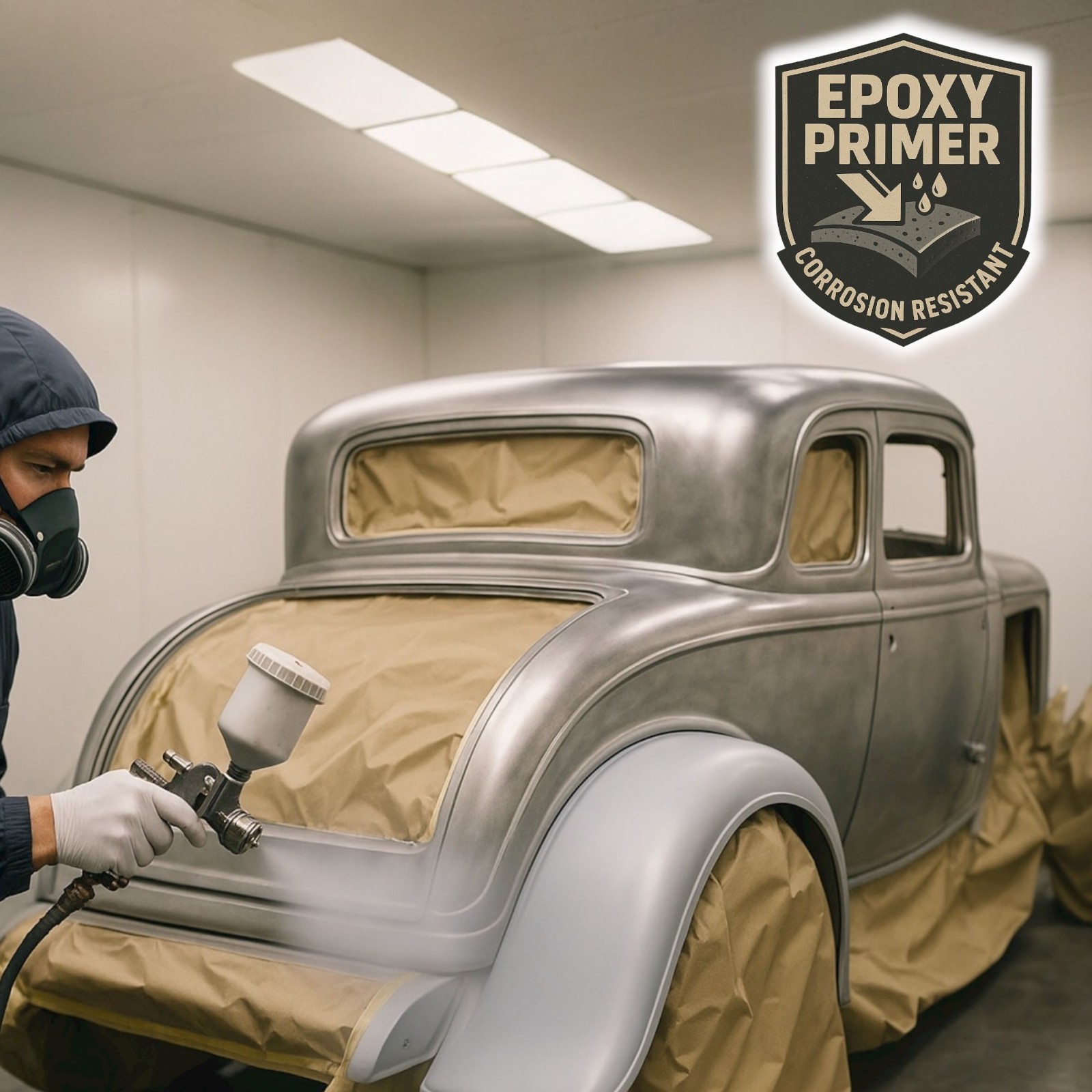 LiNE LiNE Epoxy Primer, Automotive Grade, Direct to Metal - Black - 2 ...