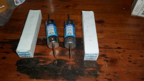 2X LITTELFUSE Fuse: Class RK5, FLNR 200, Time-Delay, 200 A, 250 V AC ...