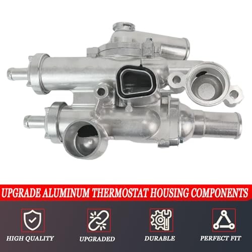 68003582AB Upgrade Aluminium Engine Coolant Thermostat Housing for ...