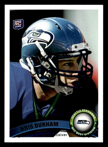 Kris Durham 2011 Topps Rookie Card #188 Seattle Seahawks | eBay