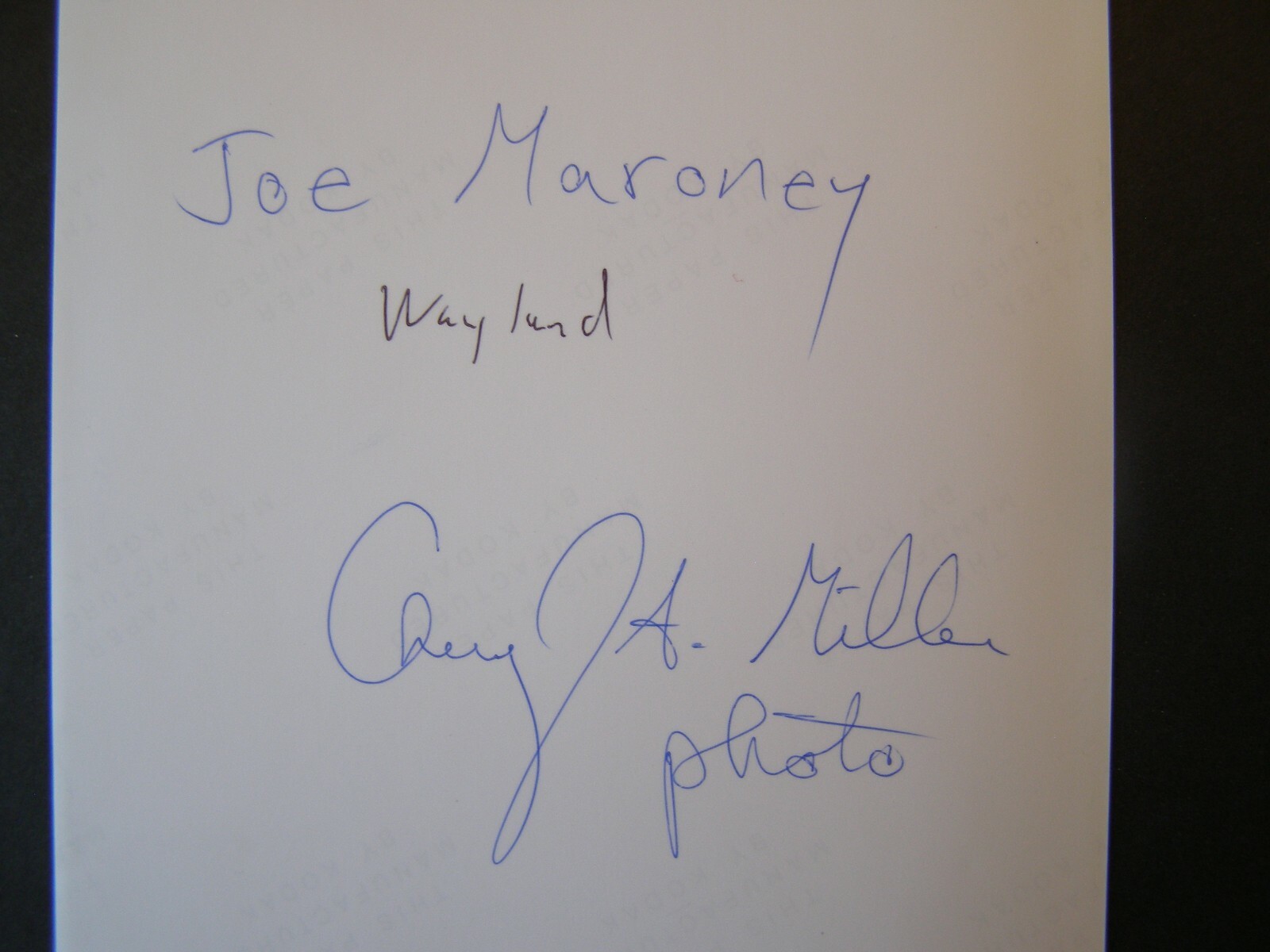 Glossy Press Photo Joe Maroney Wayland HS Wrestling Team | eBay