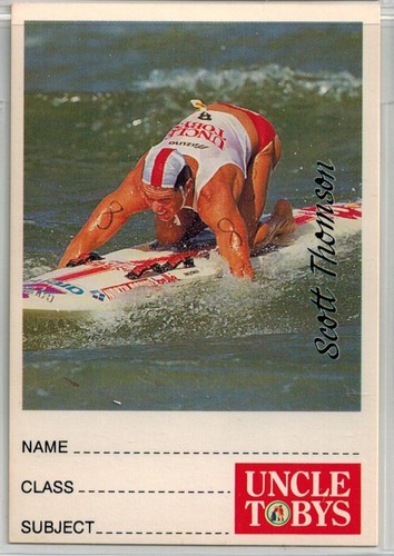 Uncle Tobys Collector Card - Iron Man Super Series Book Label - Scott ...