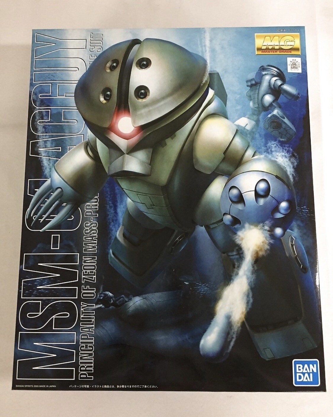 Bandai Mobile Suit Gundam MSM-04 Acguy MG 1/100 Model Kit | eBay