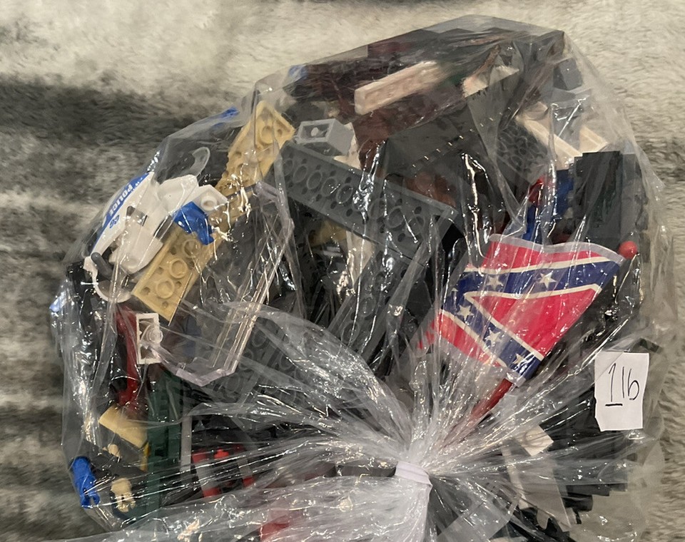 Authentic Misc. LEGOS In 1 LB Bag Mix Of Different Set Pieces. Clean ...