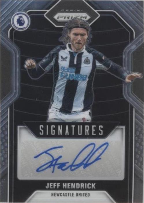 2021-22 Panini Prizm Premier League - Signatures Jeff Hendrick #S-JHK ...