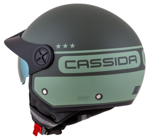Jethelm Roller Helm Crosshelm Motorradhelm Handy Plus Chief Cassida ...