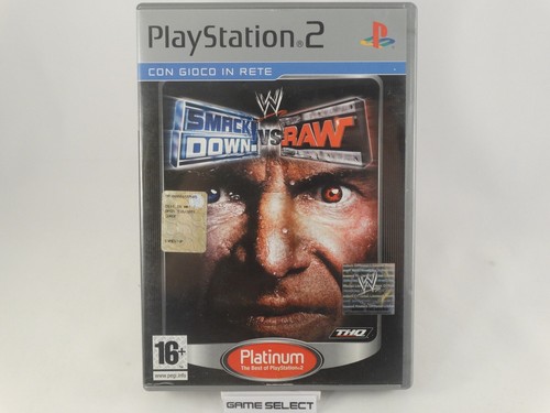 Wwe Smack Down! Vs Raw 1 sony PS2 PLAYSTATION 2 Pal - Original Voll ...