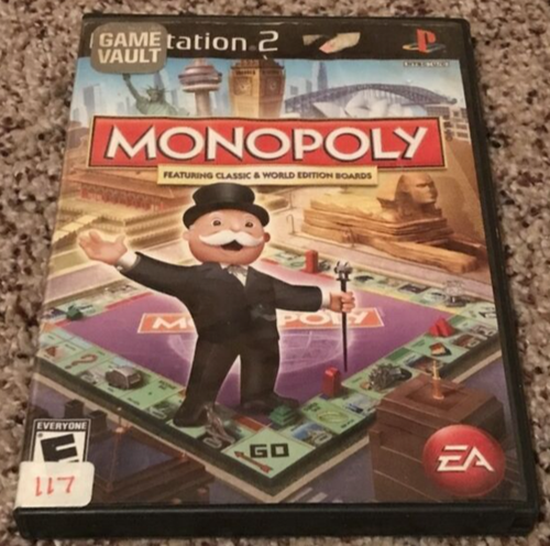 Monopoly (Sony PlayStation 2, 2008) Classic & World Edition Boards ...
