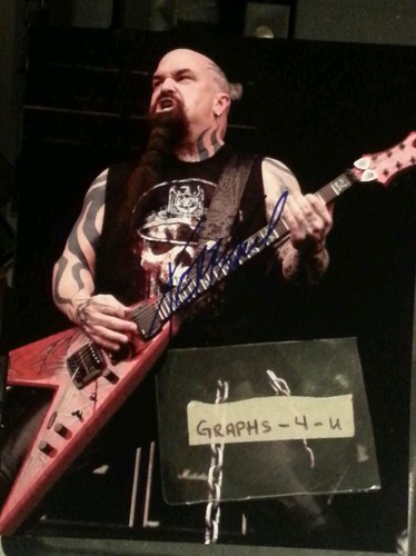 Kerry King Signed Slayer Autograph a | eBay